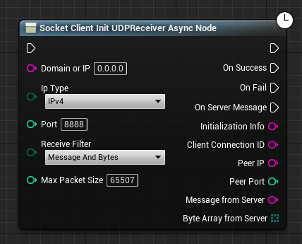 Since version 2.5 there is an Async Node function with which you can ...